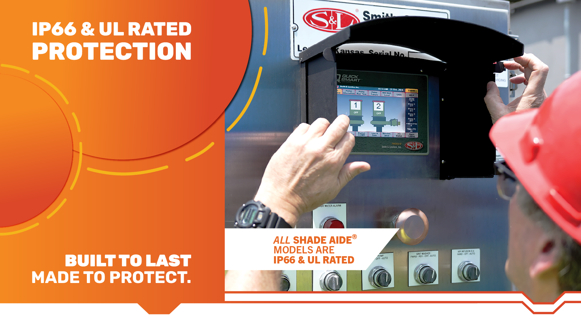 IP66 Is Here! - ShadeAide® - HMI Screen Protector